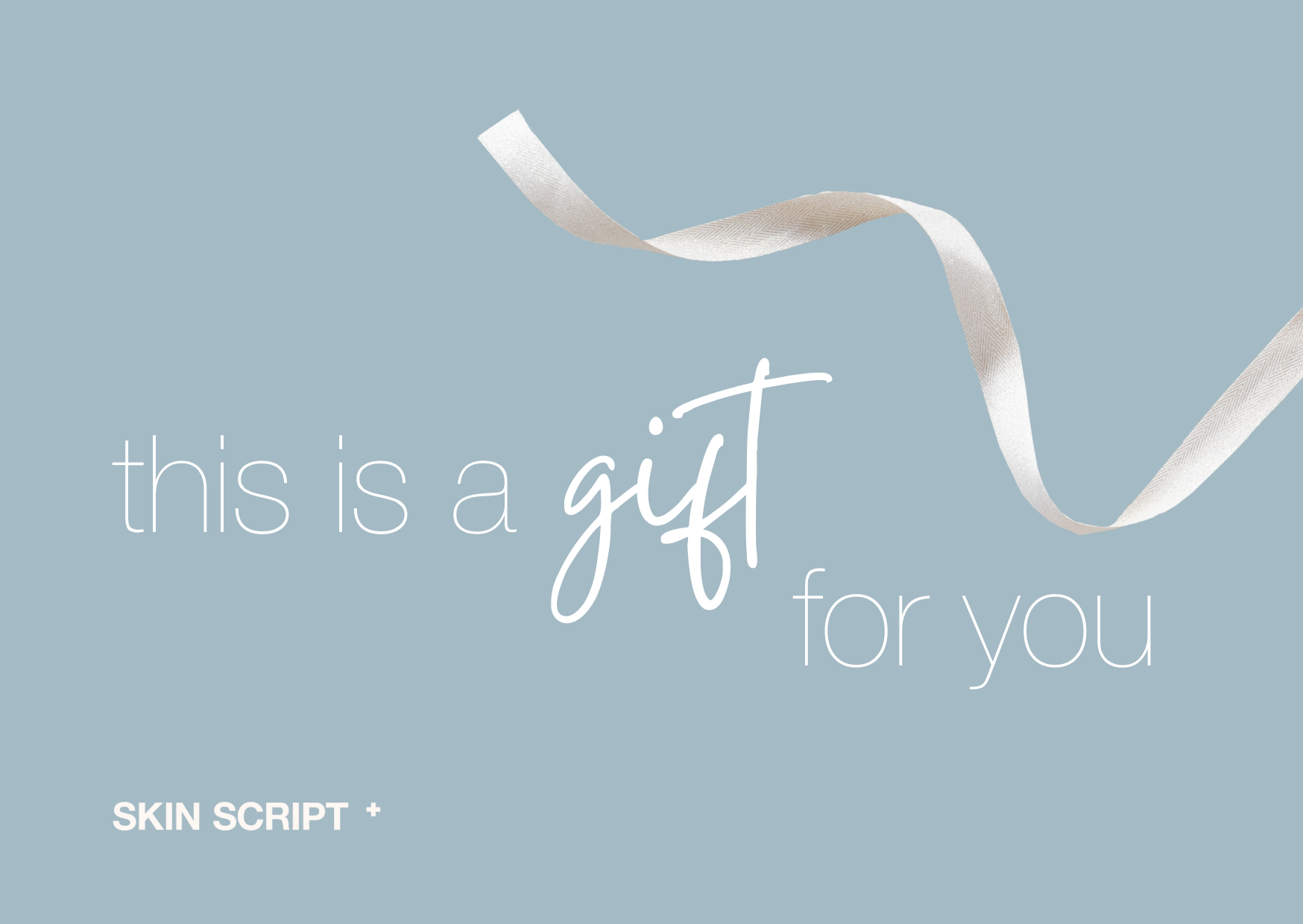 Gift Card – Skin Script